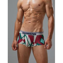 SEOBEAN Boxershorts Herren Größe XXL grün