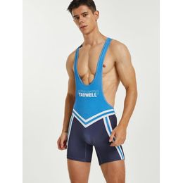 Tauwell Athletic Underwear 'Fitness Wrestling' male Blue size XXL