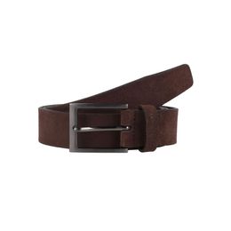 Strellson G&uuml;rtel Leder in dark brown | Gr.: 85 cm