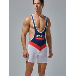 TAUWELL Sportunterhose 'Fitness Wrestling' Herren Gr&ouml;&szlig;e L wei&szlig;