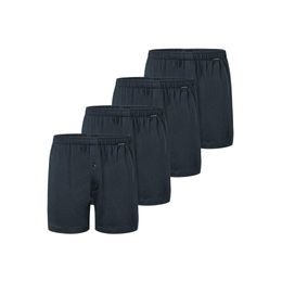 Schiesser Boxershorts Singel-Jersey in Nachtblau | Gr.: XXL