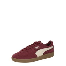 Puma Sneaker 'Palermo' Herren Gr&ouml;&szlig;e 37.5 hellbeige / weinrot