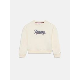 Tommy Hilfiger Sweatshirt 'Paillettes Script' boy White size 176