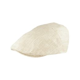 BREITER Schirmm&uuml;tze einteilig in beige | Gr.: 58
