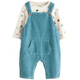 next Overalls boy Blue size up to 1mth