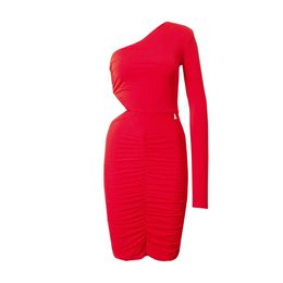 Patrizia Pepe Kleid Damen Größe 40 rot Winterkleid