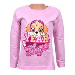 Langarmshirt PAW PATROL Skye in Rosa | Gr.: 116