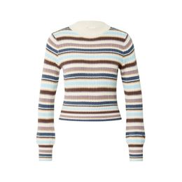 Roxy Pullover 'Play A Morning' Damen Gr&ouml;&szlig;e L creme / himmelblau / schoko / mokka / lila