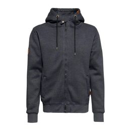 King Kerosin Outdoor Sweatjacke K.K. Adventure Gear in grau | Gr.: M
