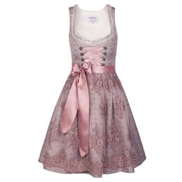 Edelnice Mini Dirndl Aurelie in silber, ros&eacute; | Gr.: 40