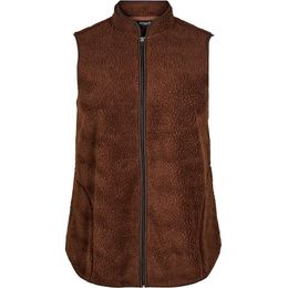 Active By Zizzi Sports Vest 'AOPHELIA' female Brown size S