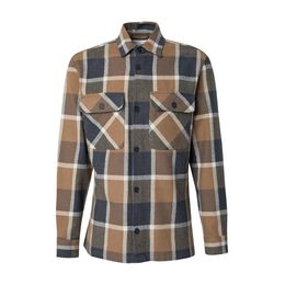 Jack & Jones Premium Button Up Shirt 'RAYLE' male Brown size M