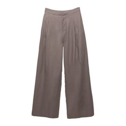 Pull&Bear Pull&bear Pleat-Front Pants female Grey size 42