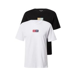 Jack & Jones Jack & Jones Shirt 'JJPAN' male Black, White size L