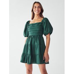 St MRLO Kleid 'DESI' Damen Gr&ouml;&szlig;e 34 dunkelgr&uuml;n Winterkleid