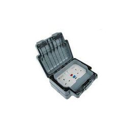 MK Electric Wall RCD Socket Outlet with Switch 2x Typ G (BS1363) Steckdose Wandmontage 13A 240V Grau - K56231GRY