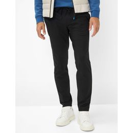 Brax Herren Chino Style SILVIO BLACK, schwarz, Gr. 30/32