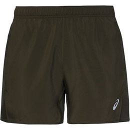 asics Core 5in Funktionsshorts Herren - braun - Gr. S - Polyester