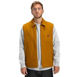 Blusenjacke DC Shoes "Keyless", Herren, Gr. L, braun (golden braun), 70% Baumwolle, 30% Baumwolle, Jacken