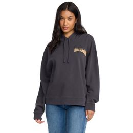 Kapuzensweatshirt Billabong "Keep It Up", Damen, Gr. L, schwarz (schwarz sands), 80% Baumwolle, 20% Polyester, Sweatshirts
