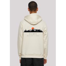 F4NT4STIC Herren Kapuzenpullover "Escape Discover the World Asian Town"sandwei&szlig;, Gr. M, Obermaterial: 65% Baumwolle, 35% Polyester, Pullover, Premium