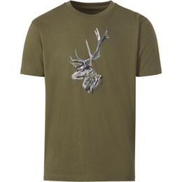 Parforce Essential T-Shirt Hirsch Oliv (Gr&ouml;&szlig;e: XL)