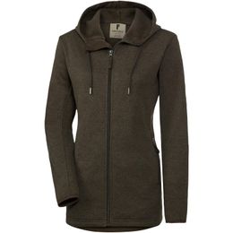 Parforce Essential Damen Strickfleecejacke Visby Oliv (Gr&ouml;&szlig;e: S)