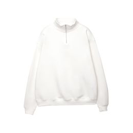 Pull&Bear Pull&bear Sweatshirt Herren Gr&ouml;&szlig;e L wei&szlig;
