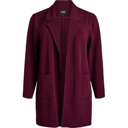 Flash By Zizzi Blazer 'Flding' Damen Gr&ouml;&szlig;e 58/60 weinrot