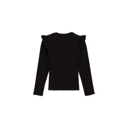 WE Fashion Shirt M&auml;dchen Gr&ouml;&szlig;e 110/116 schwarz