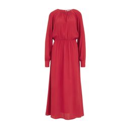 WE Fashion Kleid Damen Gr&ouml;&szlig;e 46 feuerrot Winterkleid