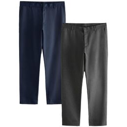 next Chino Pants male size 48 Navy / Dark grey