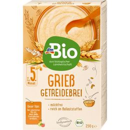 Getreidebrei Grieß ab dem 5. Monat dmBio