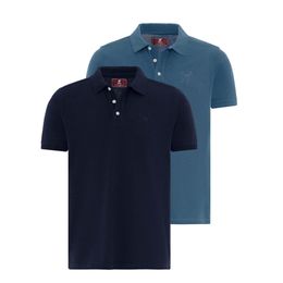 Williot Shirt Herren Gr&ouml;&szlig;e XXL taubenblau / schwarz