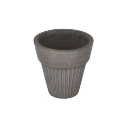 Pflanzgefäß 'Kos' grau Ø 36 cm