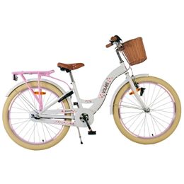 VOLARE Jugendfahrrad Blossom 3- Gang 24 Zoll, wei&szlig;