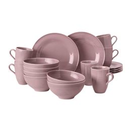 Seltmann Weiden Fr&uuml;hst&uuml;cks-Set Beat Color Glaze 18er Set