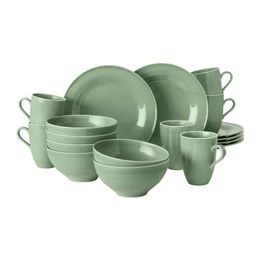 Seltmann Weiden Fr&uuml;hst&uuml;cks-Set Beat Color Glaze 18er Set