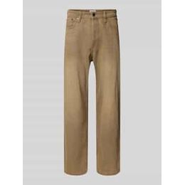 Jack & Jones Baggy Fit Jeans im 5-Pocket-Design Modell 'ALEX'