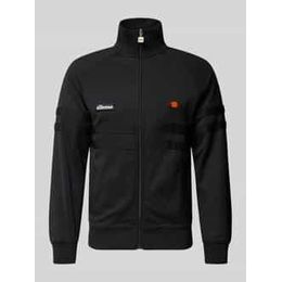 Ellesse Sweatjacke mit Label-Patch Modell 'RIMINI'