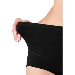 w&auml;schepur w&auml;schepur Damen Taillenslip mit breitem, weichem Bund, schwarz, Gr&ouml;&szlig;e 42