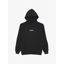 DISCLAIMER Sweatshirt 'BackHood' Jungen Gr&ouml;&szlig;e 176 schwarz