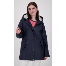 Ankerglut Raincoat 'Friesennerz II WMN' female Blue size XS