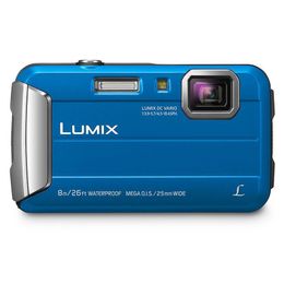 Kompakt Kamera Lumix DMC-FT30 - Blau + Panasonic Lumix DC Vario 25-100mm f/3.9-5.7 f/3.9-5.7