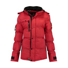 Geographical Norway Winterjacke "Bonapart" in Rot - 63% | Größe S | Damenjacken