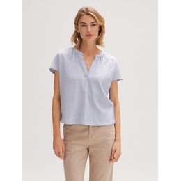Opus Bluse "Skirius" in Hellblau - 76% | Größe 38 | Damen-blusen