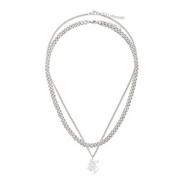 Pull&Bear Pull&bear Necklace 'STWD' male Silver size One Size