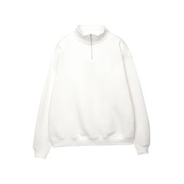 Pull&Bear Pull&Bear Sweatshirt Herren Gr&ouml;&szlig;e L wei&szlig;