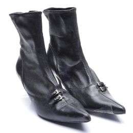 Prada Stiefeletten Damen Größe 38 Second Hand schwarz