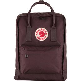 Fjällräven Fjällräven Sportrucksack 'Kånken' Herren Größe one size aubergine / rot / weiß